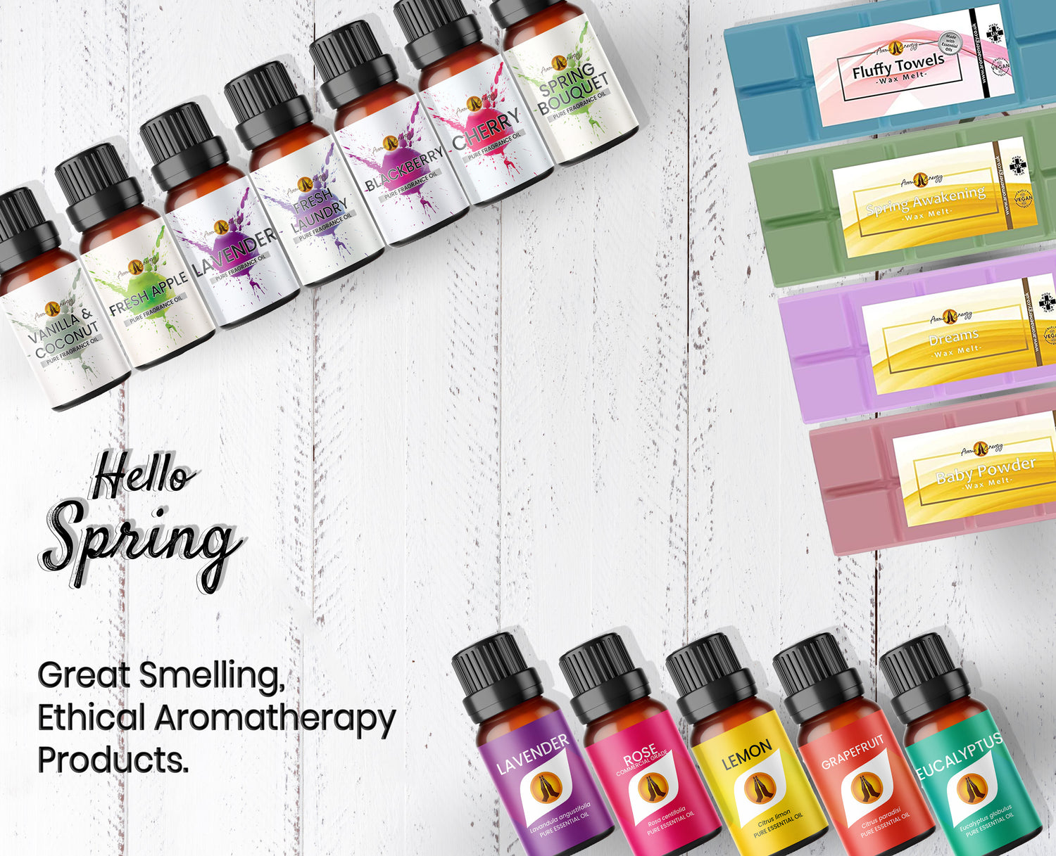Aroma Energy | Essential & Fragrance Oil, Wax Melt & Diffusers