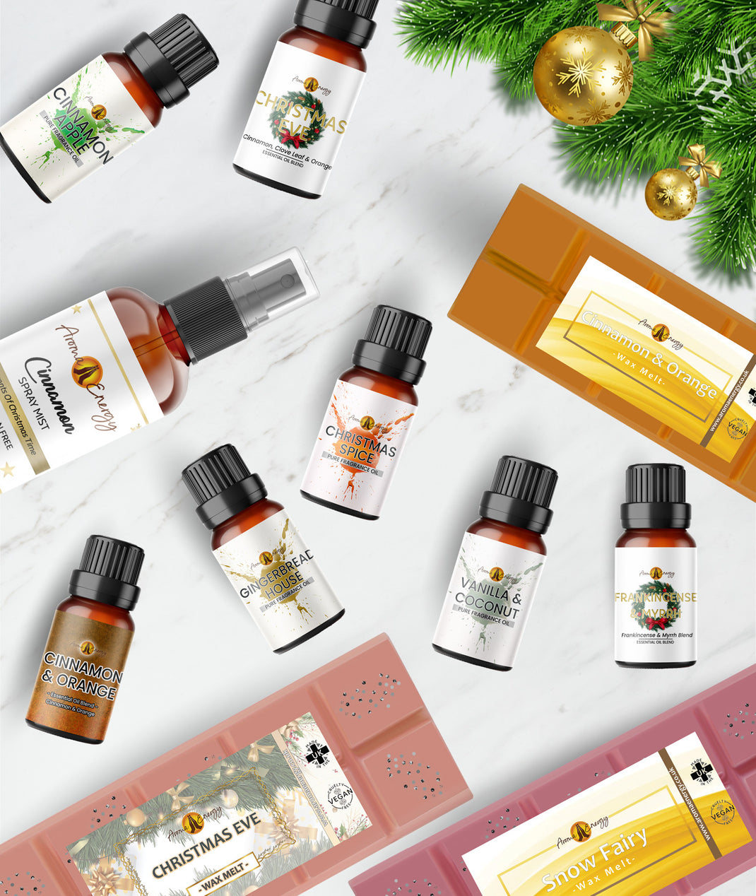 Aroma Energy | Essential & Fragrance Oil, Wax Melt & Diffusers